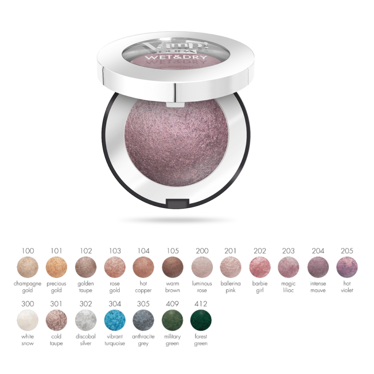 Pupa Vamp! Wet & Dry Eyeshadow - Gratis Verzending
